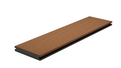 China Capped Composite Decking 142x22mm Co Extruded WPC Flooring 2900mm for sale