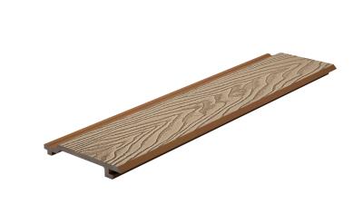 China 3D Deep Embossed WPC Wall Cladding 148x21mm Wood Plastic Composite Outdoor Panel for sale