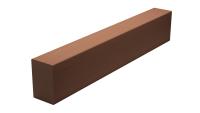 China 60 X 40 2200mm Composite Decking Joist Extruded WPC Decking Tiles Waterproof Flooring for sale