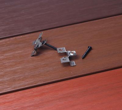 China Stainless Steel Composite Deck Screws 20x40mm Hidden Fastener for Decking for sale