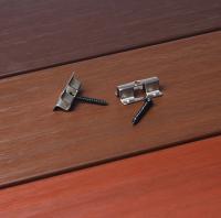 China Silver Stainless Steel Deck Screws WPC Decking Accessories Composite Boards Clips for sale
