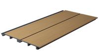 China WPC Non Toxic External Cladding Panels 174x21mm Wood Plastic Composite Wall Panel for sale