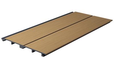 China WPC Non Toxic External Cladding Panels 174x21mm Wood Plastic Composite Wall Panel for sale