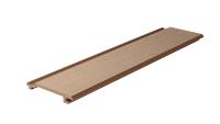 China 148 X 21 Eco Plastic Outdoor Decking Material Cladding Plastic Wood Composite Panel for sale