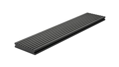 China 140x25mm Solid 3D Embossed WPC Composite Decking Eco Friendly Wood Plastic Flooring for sale