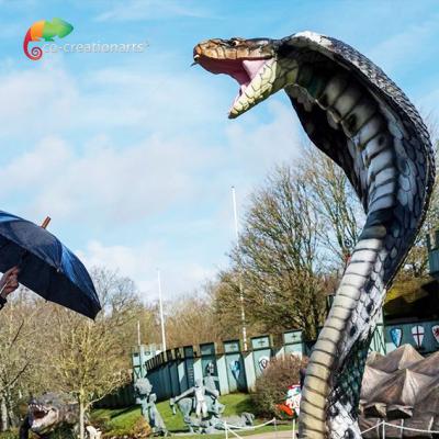 China Outdoor Animatronic Cobra 2.5 meters for sale