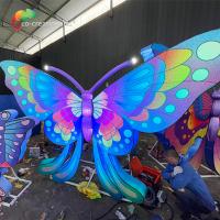 China Zigong Outdoor Waterproof Chinese Lanterns Butterfly Lanterns high strength for sale