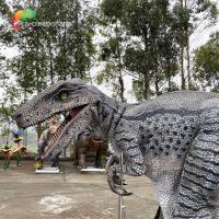 China Wearable Velociraptor Animatronic Dinosaur Costume for sale