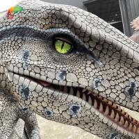 China Wearable Velociraptor Animatronic Dinosaur Costume for sale
