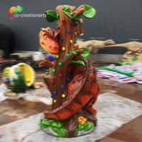 China Store Decoration Simulation Dinosaur Rotate Cup For Children And Adults for sale