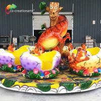 China Store Decoration Simulation Dinosaur Rotate Cup For Children And Adults for sale