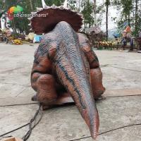 China Animatronic Triceratops Model For Theme Park Decoration for sale
