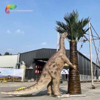 China Manufacturer Life Size Simulation Shunosaurus Animatronic Dinosaur Model For Amusemen Park for sale