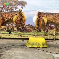China Theme Park 3M Animatronic Dinsoaur Life Size Pachycephalosaurus For Amusement Park for sale