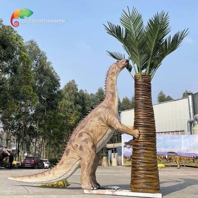 China Manufacturer Life Size Simulation Shunosaurus Animatronic Dinosaur Model For Amusemen Park for sale