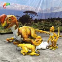 China Amusement Park Life Size Robotic Dinosaur Animatronic Oviraptor for sale