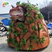 China Animatronic Manufacturer Life Size Animatronic Dinosaurs Carnotaurus For Jurassic Amusement Park for sale