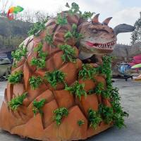 China Animatronic Manufacturer Life Size Animatronic Dinosaurs Carnotaurus For Jurassic Amusement Park for sale