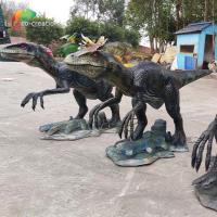 China Realistic Animatronic Dinosaurs Animatronic Velociraptor Jurassic World Exhibition for sale