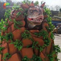 China Animatronic Manufacturer Life Size Animatronic Dinosaurs Carnotaurus For Jurassic Amusement Park for sale