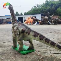 China Waterproof Life Size Animatronic Dinosaur Jurassic Brachiosaurus For Amusement Park for sale