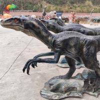 China Realistic Animatronic Dinosaurs Animatronic Velociraptor Jurassic World Exhibition for sale