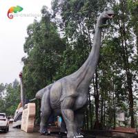 China 15M Life Size Animatronic Dinosaur Realistic Ruyangosaurus  Dinosaurs For Jurassic Theme Park for sale