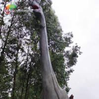 China 15M Life Size Animatronic Dinosaur Realistic Ruyangosaurus  Dinosaurs For Jurassic Theme Park for sale