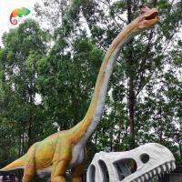 China Sunproof 15M Giant Animatronic Dinosaur Jurassic Park Brachiosaurus Animatronic for sale