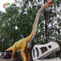 China Sunproof 15M Giant Animatronic Dinosaur Jurassic Park Brachiosaurus Animatronic for sale