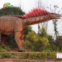 China Theme Park Life Size Animatronic Dinosaur Amargasaurus 12 Meters for sale