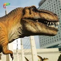 China Jurassic Park T Rex Animatronic Realistic Animatronic Dinosaur Exhibixtion for sale