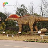 China Theme Park Life Size Animatronic Dinosaur Amargasaurus 12 Meters for sale