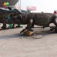 China Realistic Animatronic Komodo Dragon With Dynamic Motion & Natural Habitat Detailing for sale