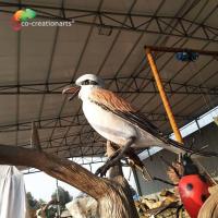 China ISO Garden Ornaments Realistic Animatronic Looking Bird Lifelike Animals for sale