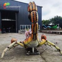China Lifelike Realistic Animatronic Animals Scorpions Fight With Ants Sun Resistance for sale