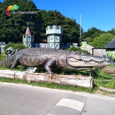 China Life Size Animatronic Crocodile 3 meters for sale