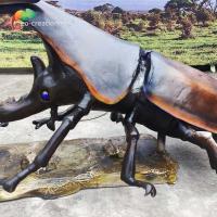 China ISO  Realistic Animatronic Insects Animals Customized Trypoxylus Dichotomus for sale