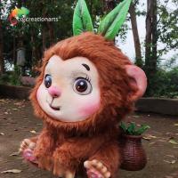 China Small Size Animatronic Monkey Toy Theme Park Animatronics for sale