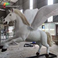 China CE Weather Proof Simulation Realistic Animatronic Animals Pegasus Fun Park Animals for sale
