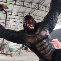 China Customizable Moveable Animatronic Gorilla For Theme Park Remote Control for sale