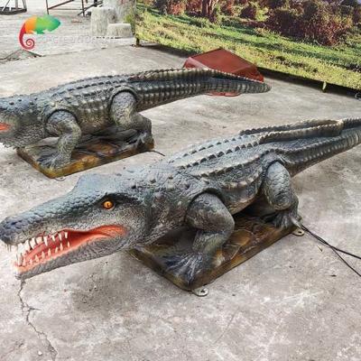 China Water Resistant Animatronic Crocodile Customized Simulation Animals for sale