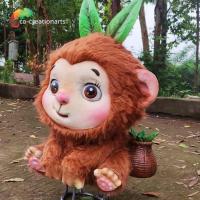 China Small Size Animatronic Monkey Toy Theme Park Animatronics for sale
