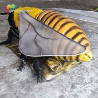 China Botanical Garden Small Size Animatronic Bee Robotic Insects Customized for sale