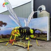 China Weather Resistance Animatronic Insects Simulation 5M Wasp For Botaninal Garden for sale