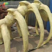 China CE  Jurassic Park Dinosaur Skeleton High Simulation Fiberglass Resin Dinosaur for sale