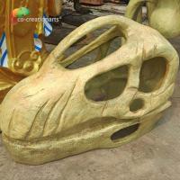 China CE  Jurassic Park Dinosaur Skeleton High Simulation Fiberglass Resin Dinosaur for sale