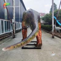 China Sunproof Fiberglass Animatronic T Rex Theme Park Dinosaurs Customized for sale