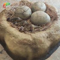 China High Simulation Jurassic Park Dinosaur Egg Hatches In Museum Customization for sale