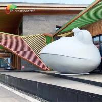 China Theme Water Park Fiberglass Animatronic Frog Statue weather resistance for sale